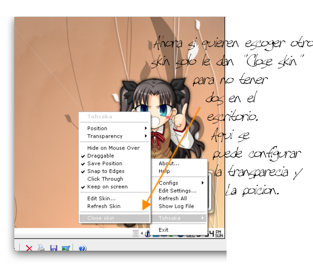 Rainmeter + Skins + Anime (Rainmeter Otaku) | ChibiBlog