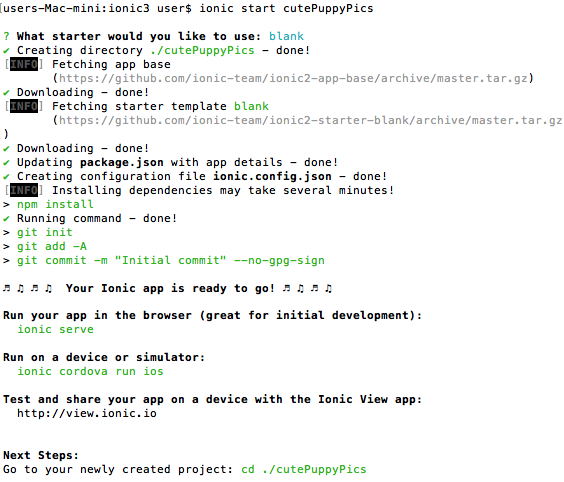 Programming Steps: Getting Started With Ionic 3