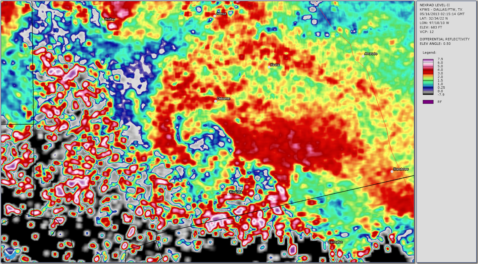 Steve Horstmeyer's - Inside The Forecast: Radar Images from the May 15 ...