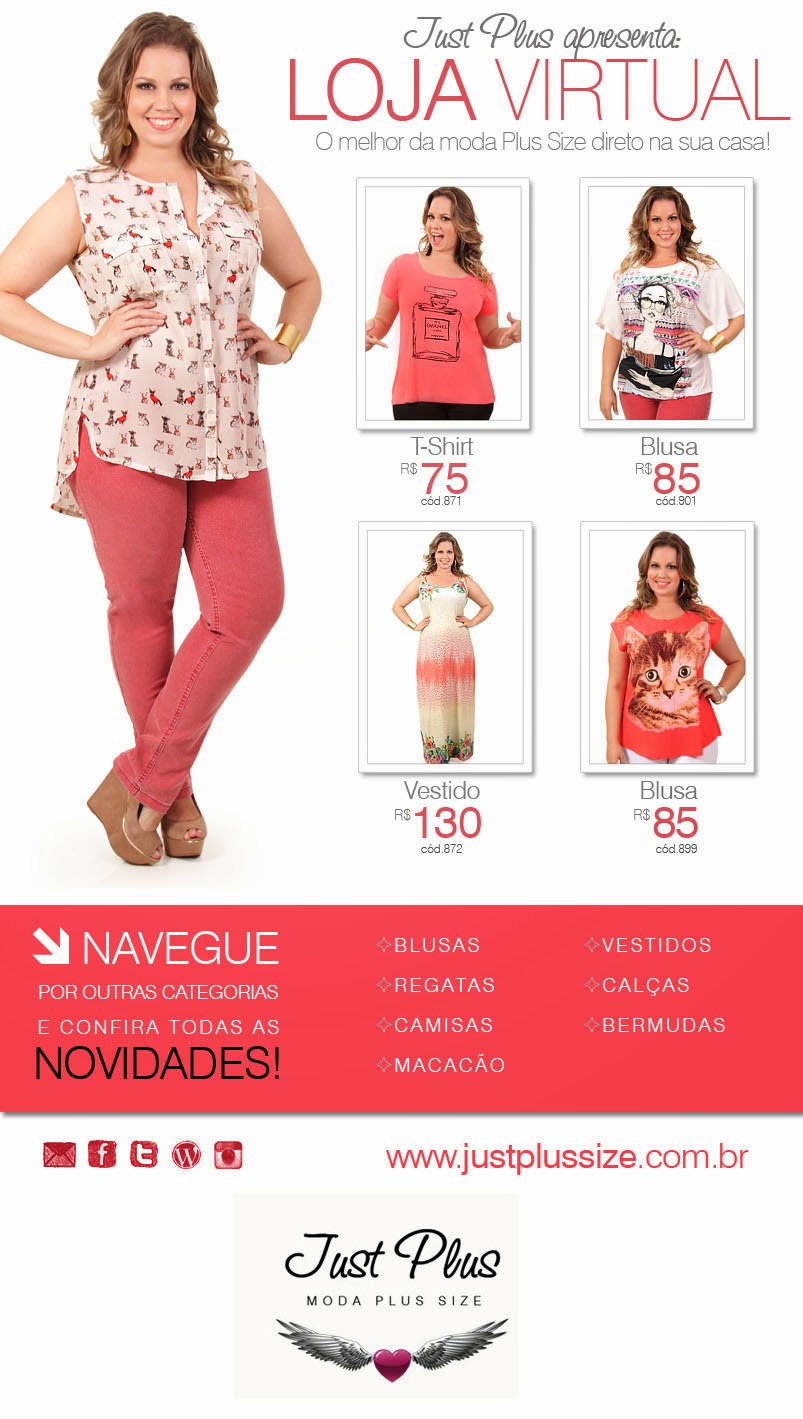 Alinne Rosa: Loja Virtual Just Plus