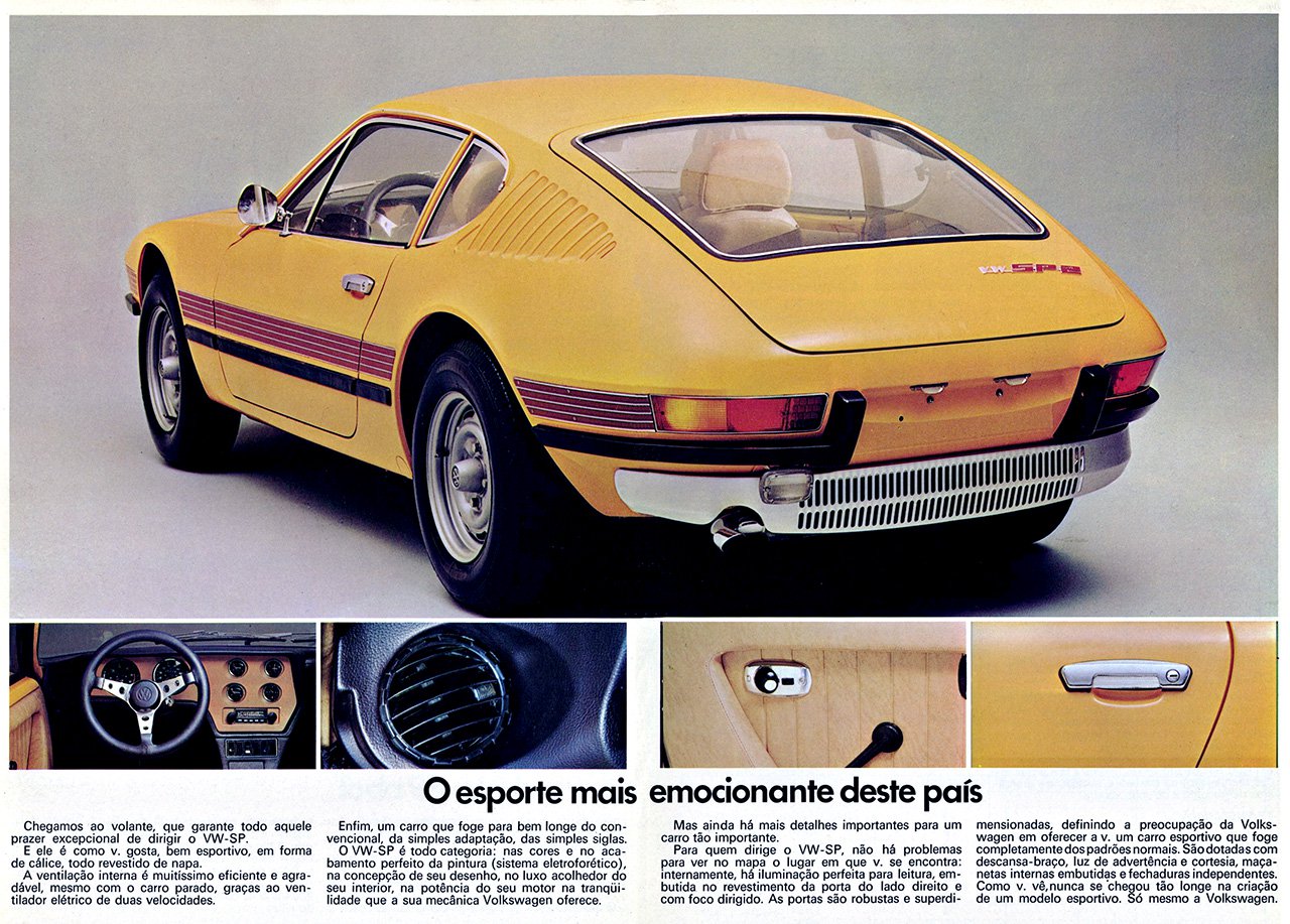HISTÓRIA - VOLKSWAGEN SP2 45 ANOS
