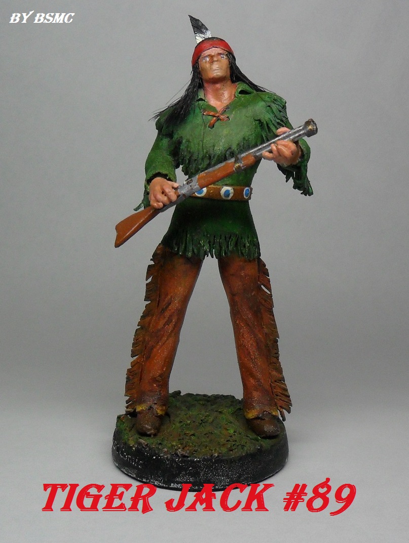 "Blue Silver Metal Custom": TIGER JACK