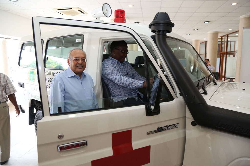 KARIMJEE JIVANJEE FOUNDATION DONATES AN AMBULANCE TO IDODI HEALTH ...