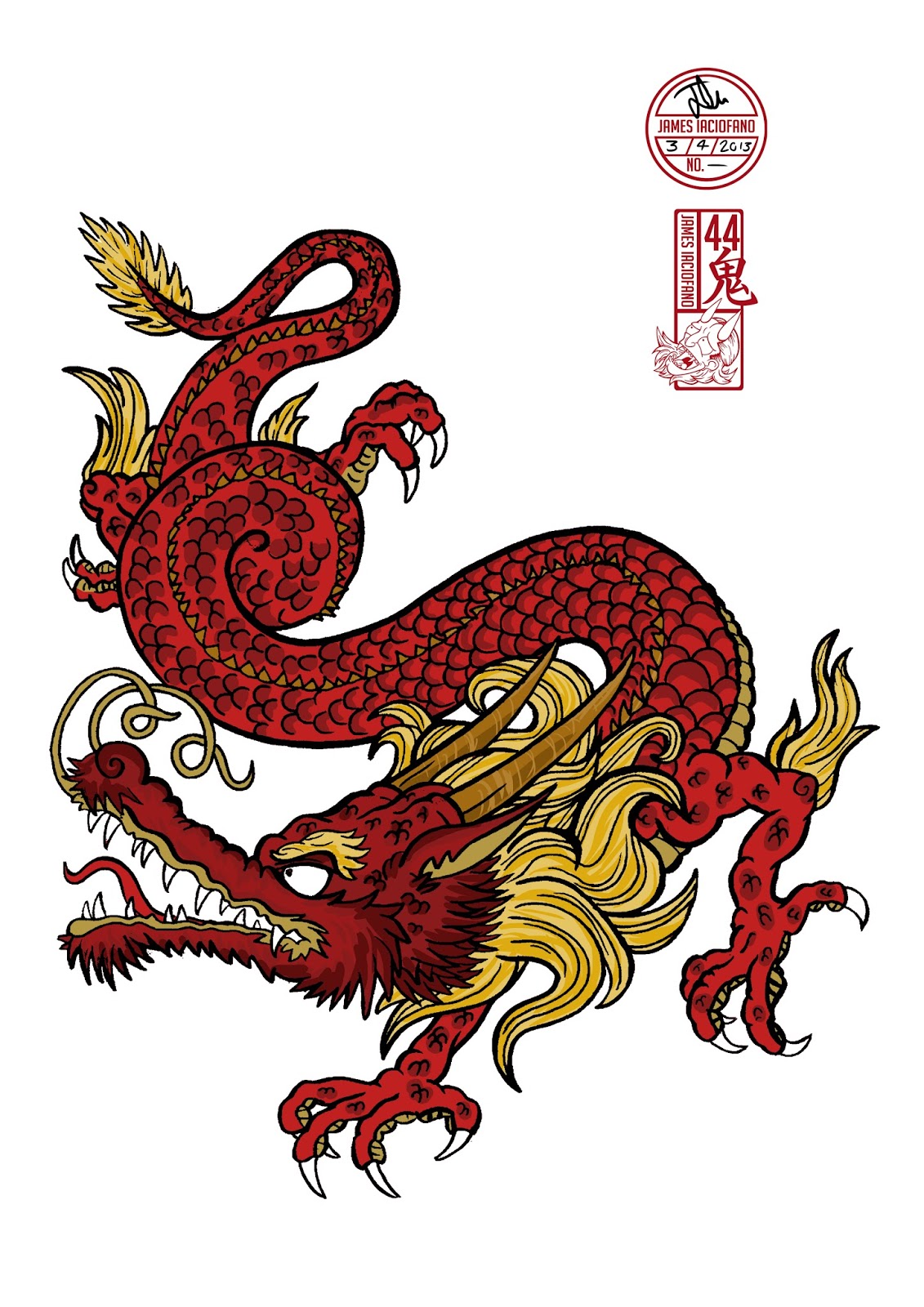 Bananajims: Ryu/Dragon Irezumi Design