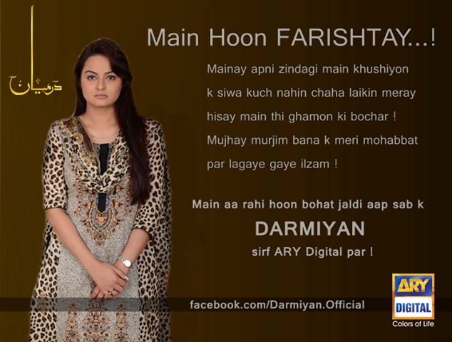 Darmiyan OST by Nabeel Shaukat Ali ARY Digital ( Introduction / Cast ...