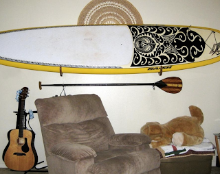 StoreYourBoard Blog: Wood Paddleboard Storage Rack | SUP Display Rack