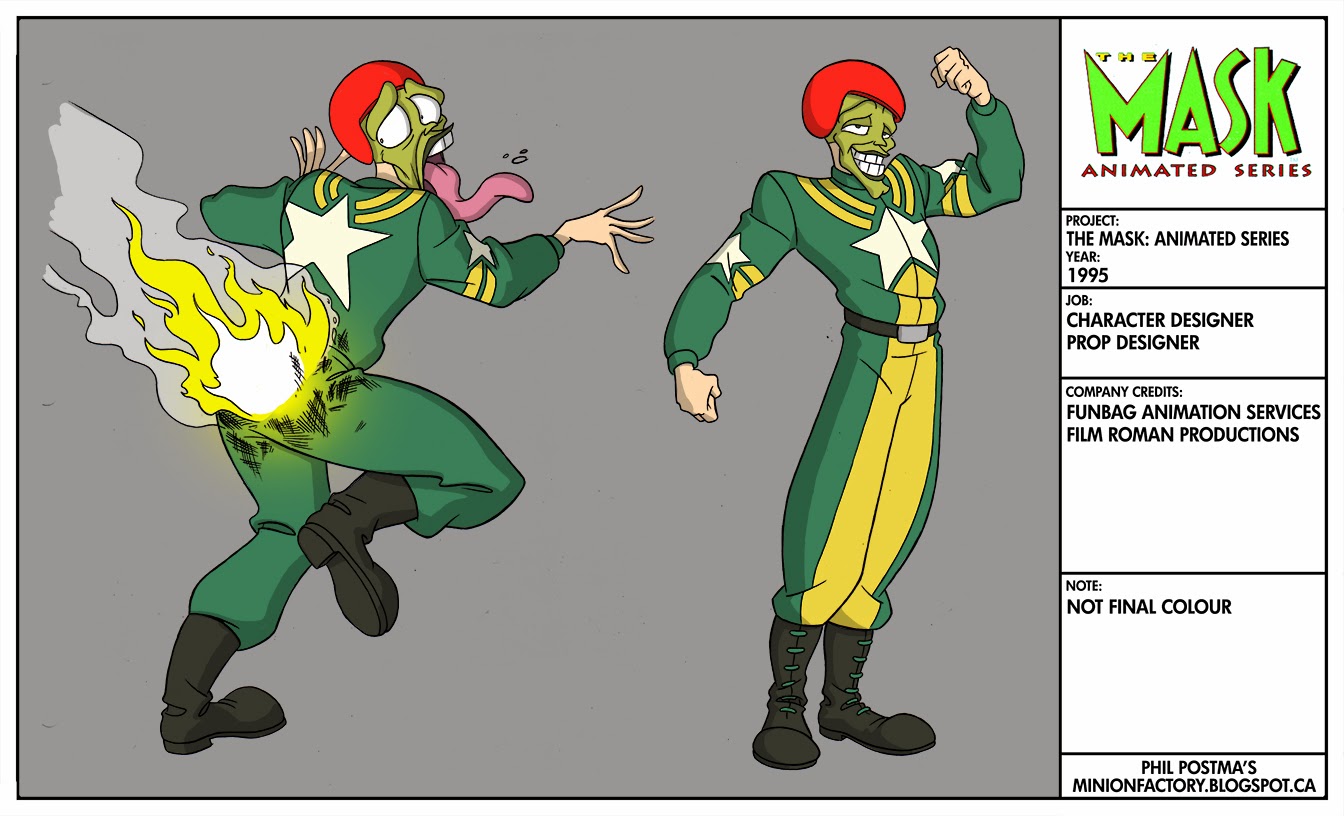 MINION FACTORY: 1995 - The Mask: Animated series!