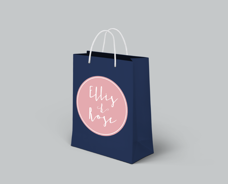 Gypsy Beard: Ellis & Rose Branding - Custom Logo Design & Business Cards