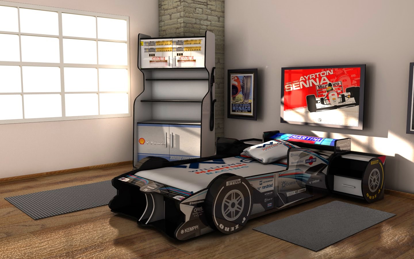 Dormitorio para niño F1