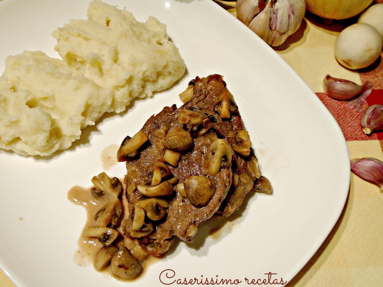 COLITA DE CUADRIL AL CHAMPIGNÓN | Caserissimo