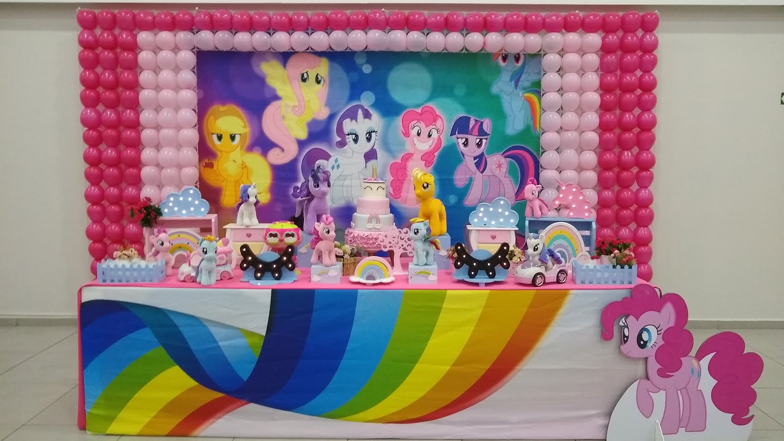 Maria Helena Decora: MY LITTLE PONY mesa básica 3 metros