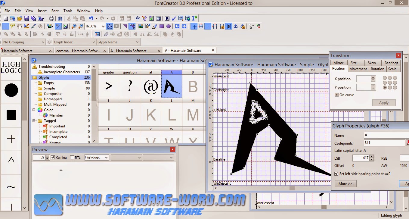 Hotspot Pendakian: Download Font Creator Pro