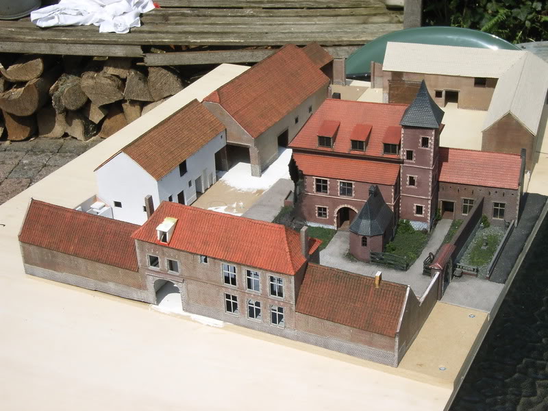 Waterloo in 20mm: Hougoumont