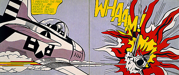ARTimus Prime: 5th- BAM! Onomatopoeia and Roy Lichtenstein