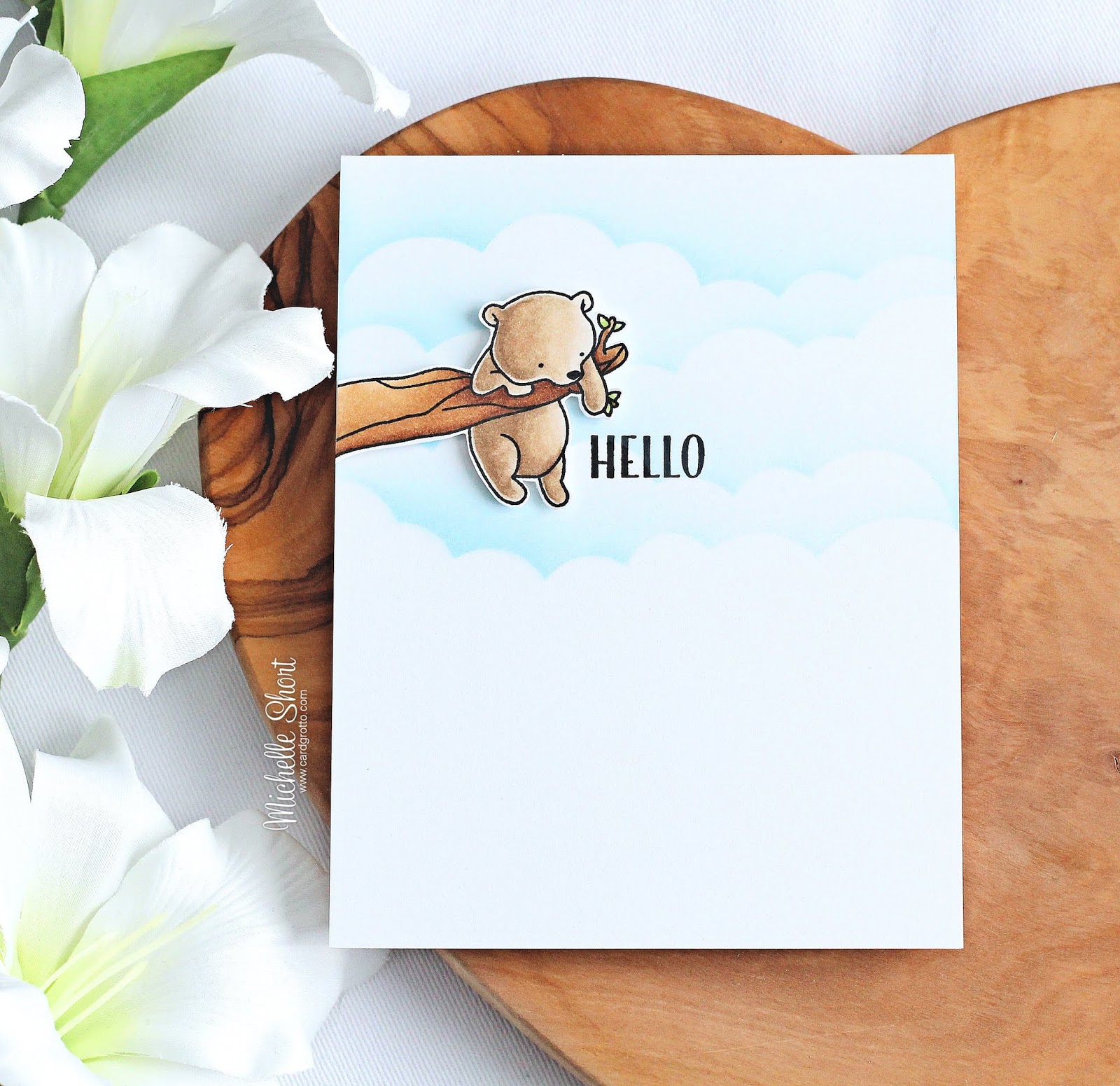 The Card Grotto: Hello Bear
