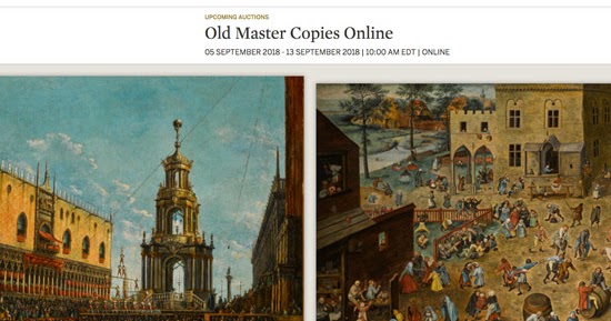 MAKING A MARK: About Old Master Copies and Auctions