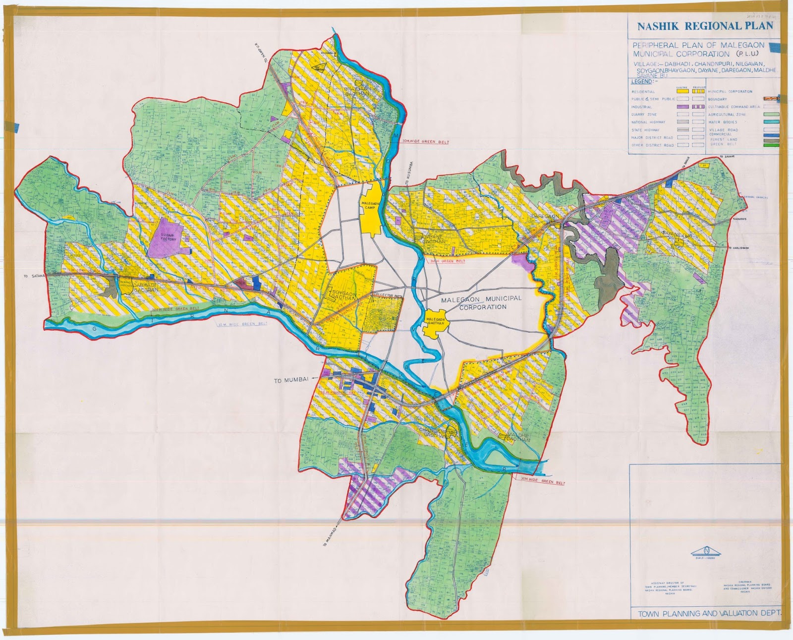 NFS & MB Land Developers: Malegaon D.P Plan