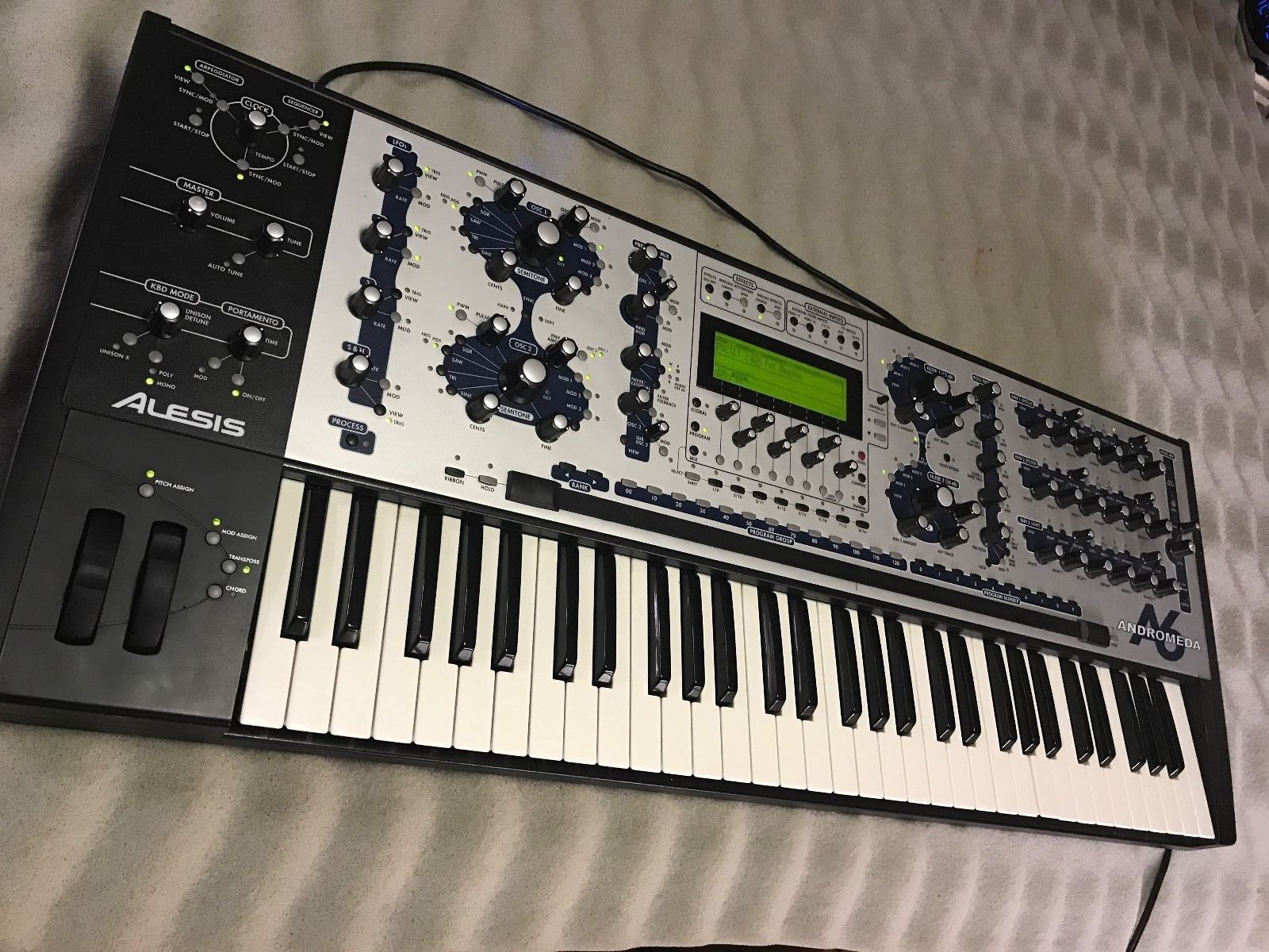 MATRIXSYNTH: Alesis A6 Andromeda Keyboard Synthesizer