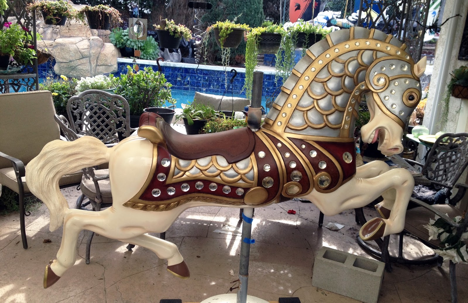 Koriel's Custom Painted Carousel Animals