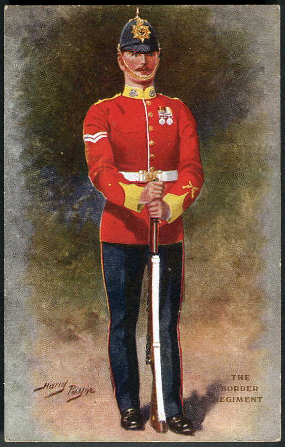 Army Service Numbers 1881-1918: Border Regiment - PoW Other Ranks 1914