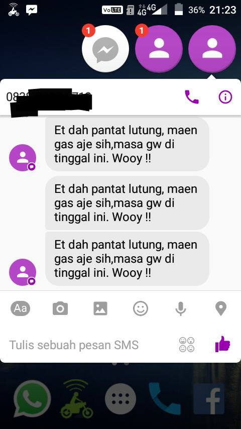 Chat Lucu Driver Gojek dan Pelanggan, Lucu Pull - Kocak Pull