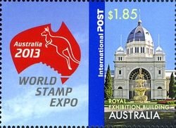 geo_stamps: World Stamp Expo - Australia