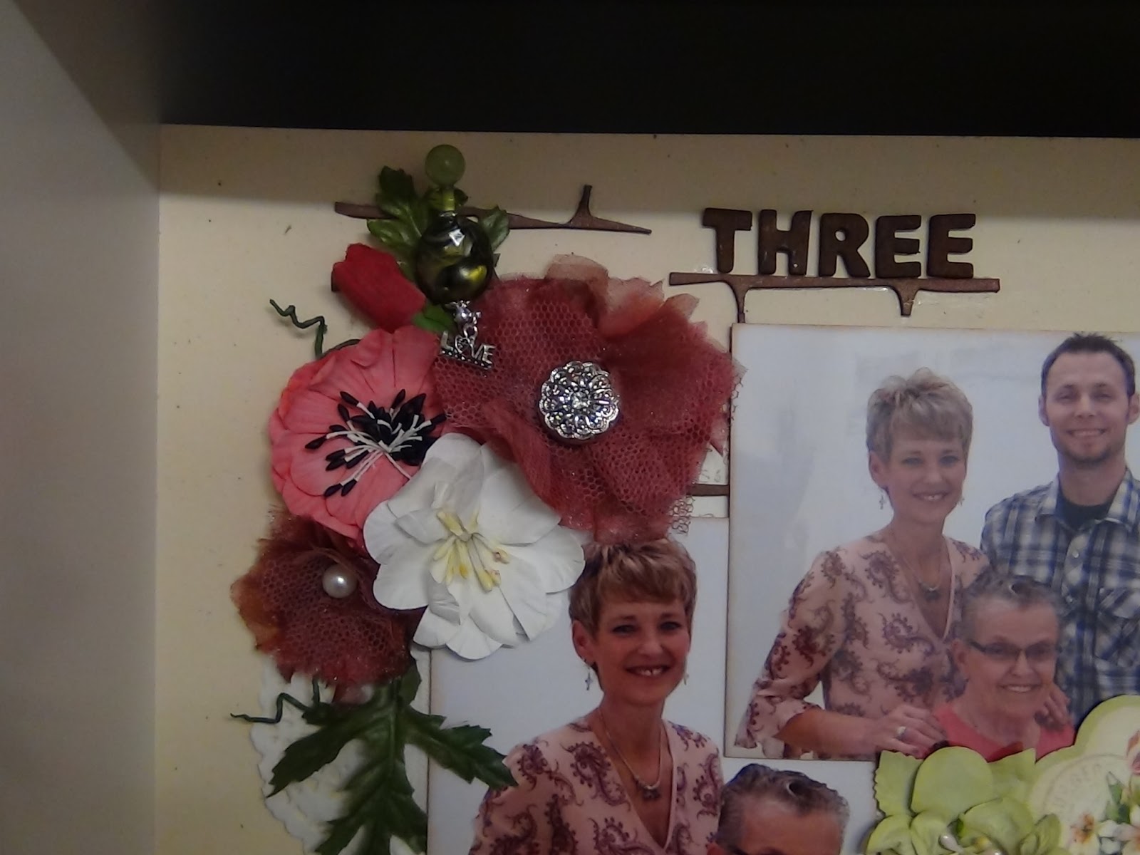 DKJones Fledgling Artist: Three Generations Scrapbook Layout using ...