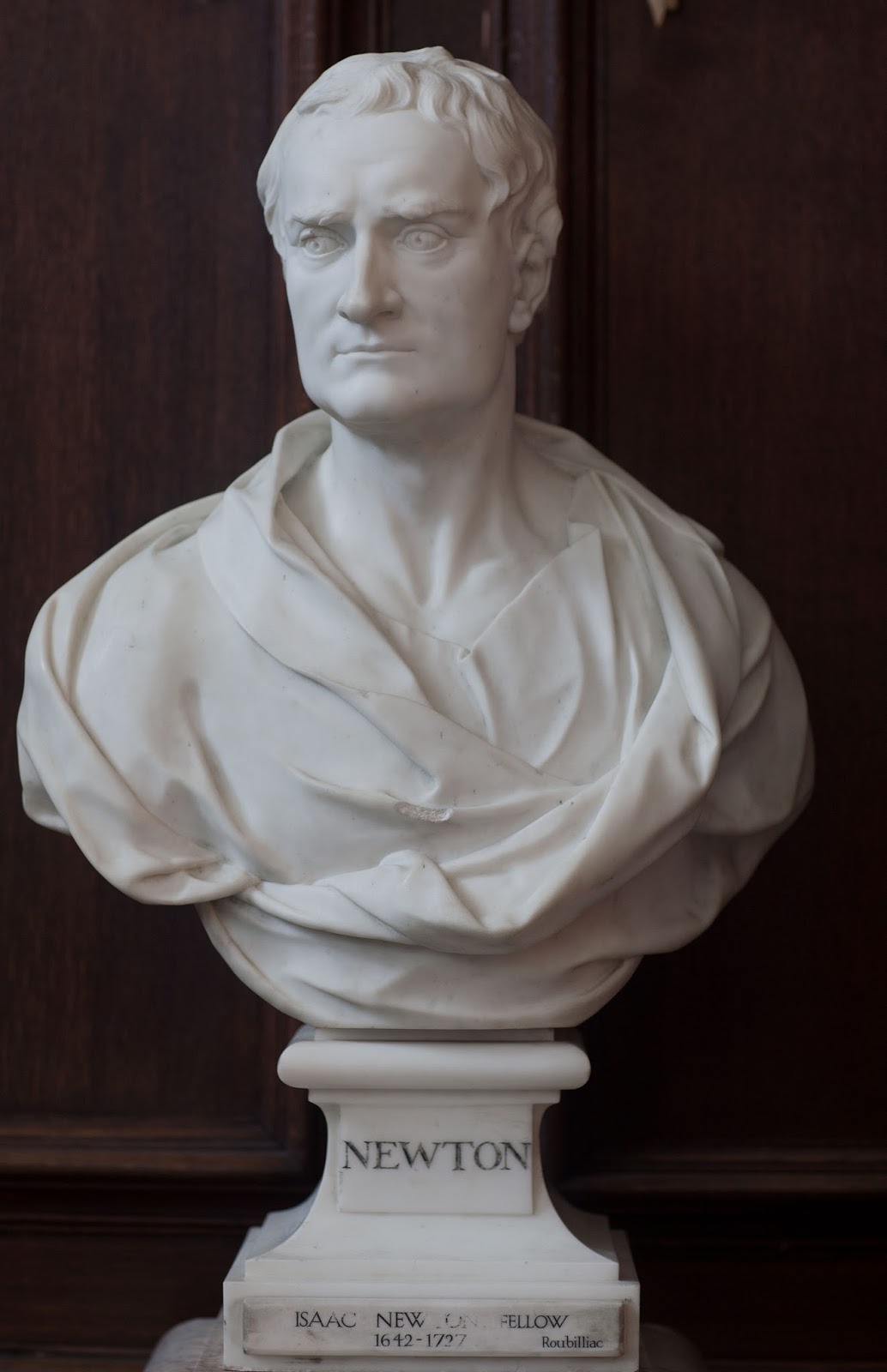 Bath, Art and Architecture: Bust of Isaac Newton, Wren Library, Trinity ...