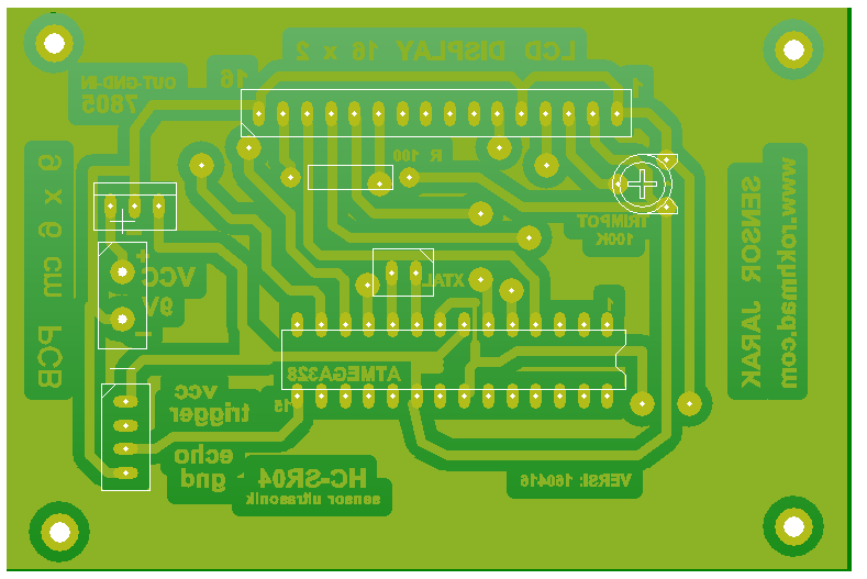 Diy Sensor Jarak Distance Sensor Dengan Atmega 328 Dan Sensor