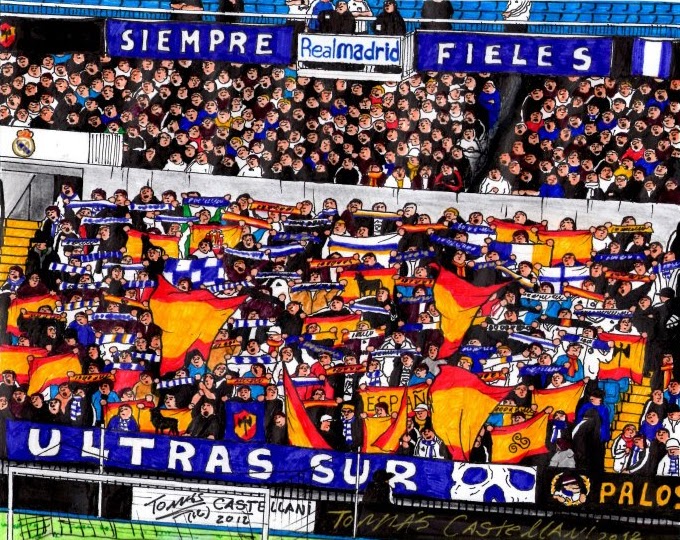 Scouse Pie and Bovril: Football Art - Fan Passion