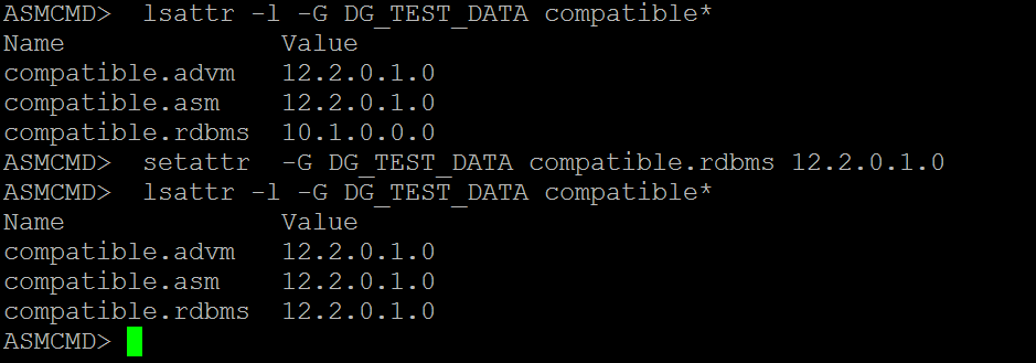 ASM Diks:Diskgroup and Diskgroup Attributes