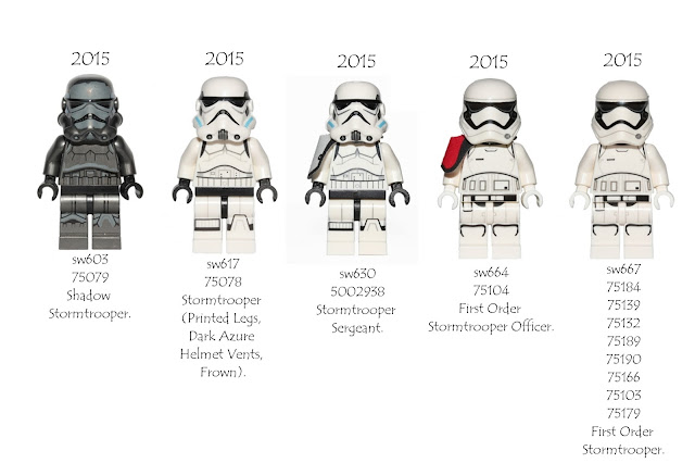 [Compilation] List of LEGO Stormtroopers ever released since 2001 ...