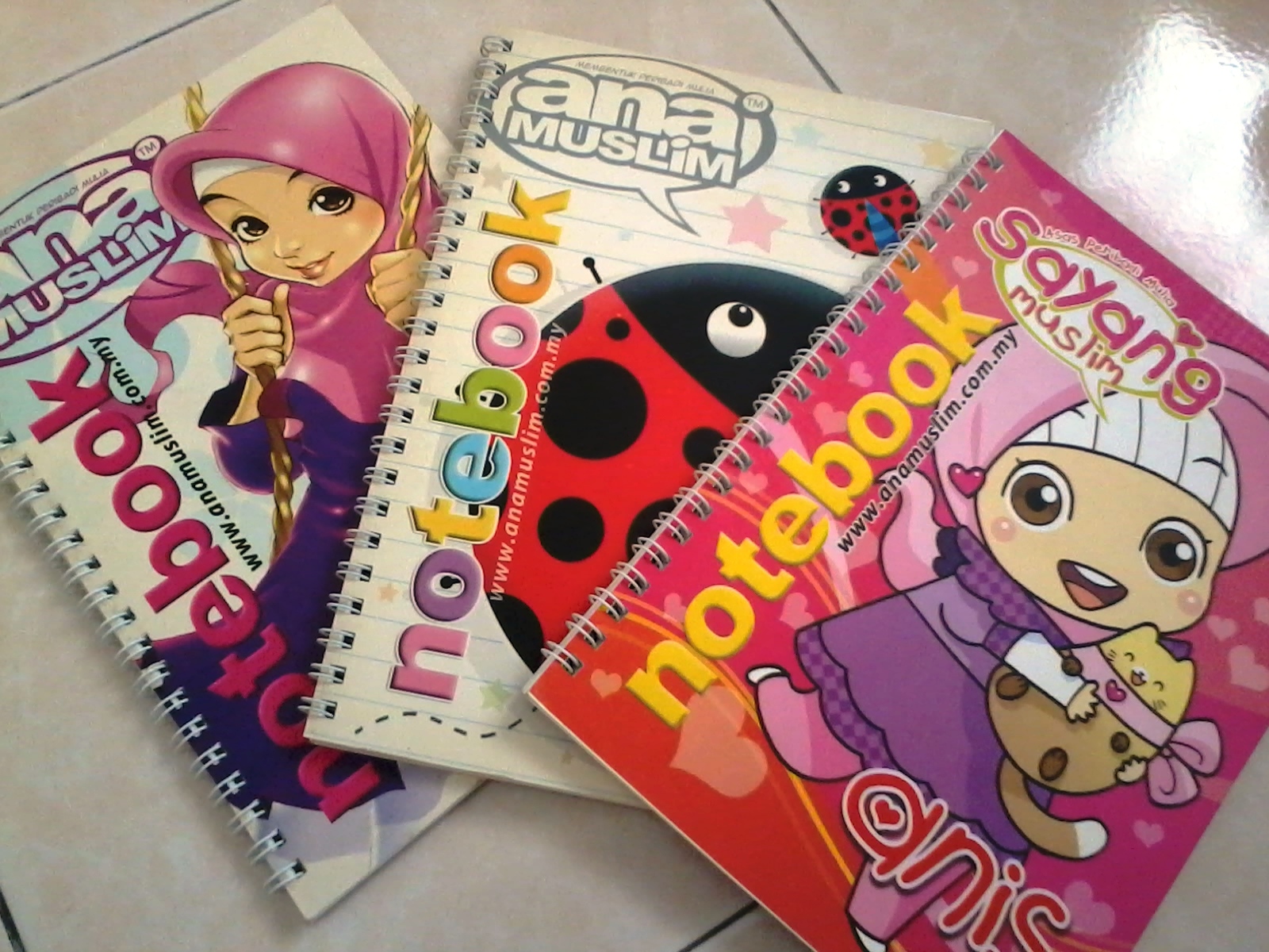.:Pustaka Munawwarah:.: PM62:Notebook Ana Muslim