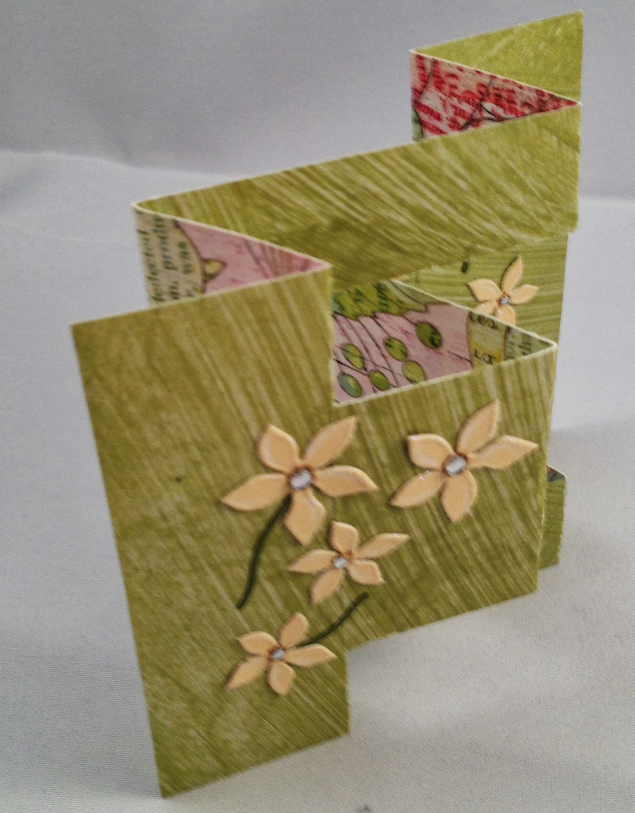 Mail me some art: Tri-fold ATCs part 2