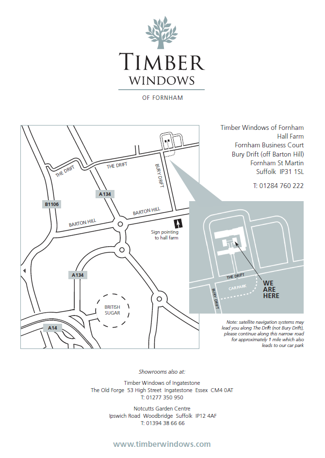 Timber Windows: Showrooms