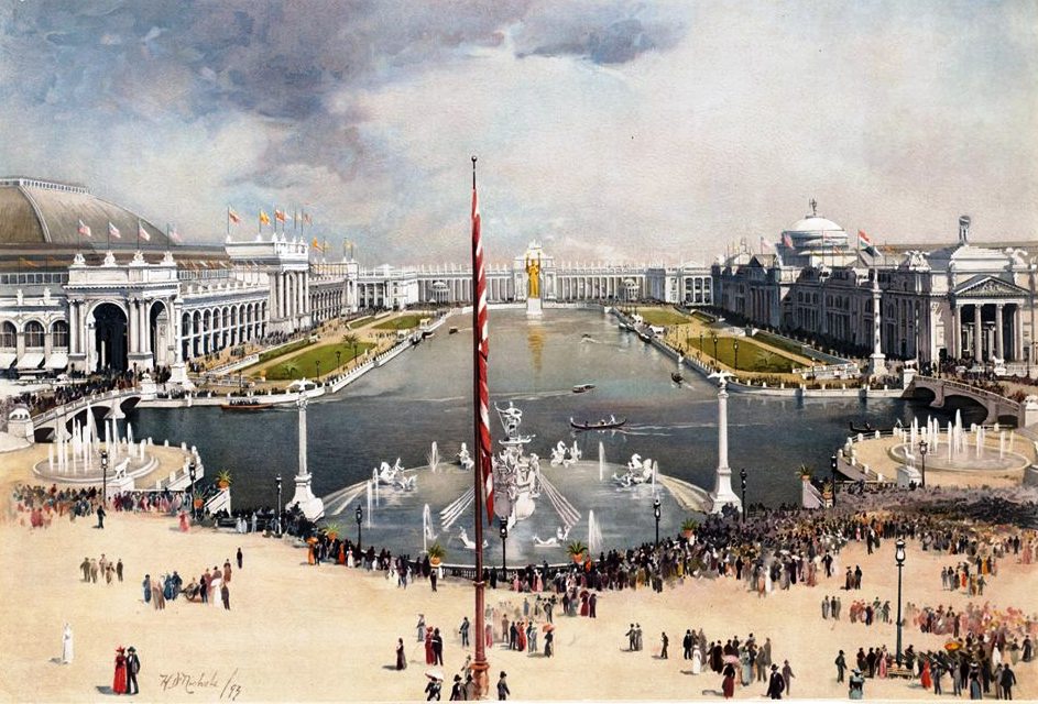 Chicagorama!: Court of Honor at The Columbian Exposition Chicago World ...