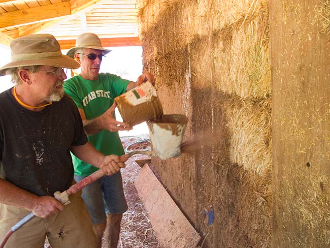 Our House of Straw: Fun With Plaster