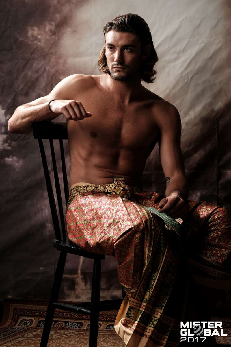 Así lucen los participantes de Mister Global 2017 en el traje típico ...