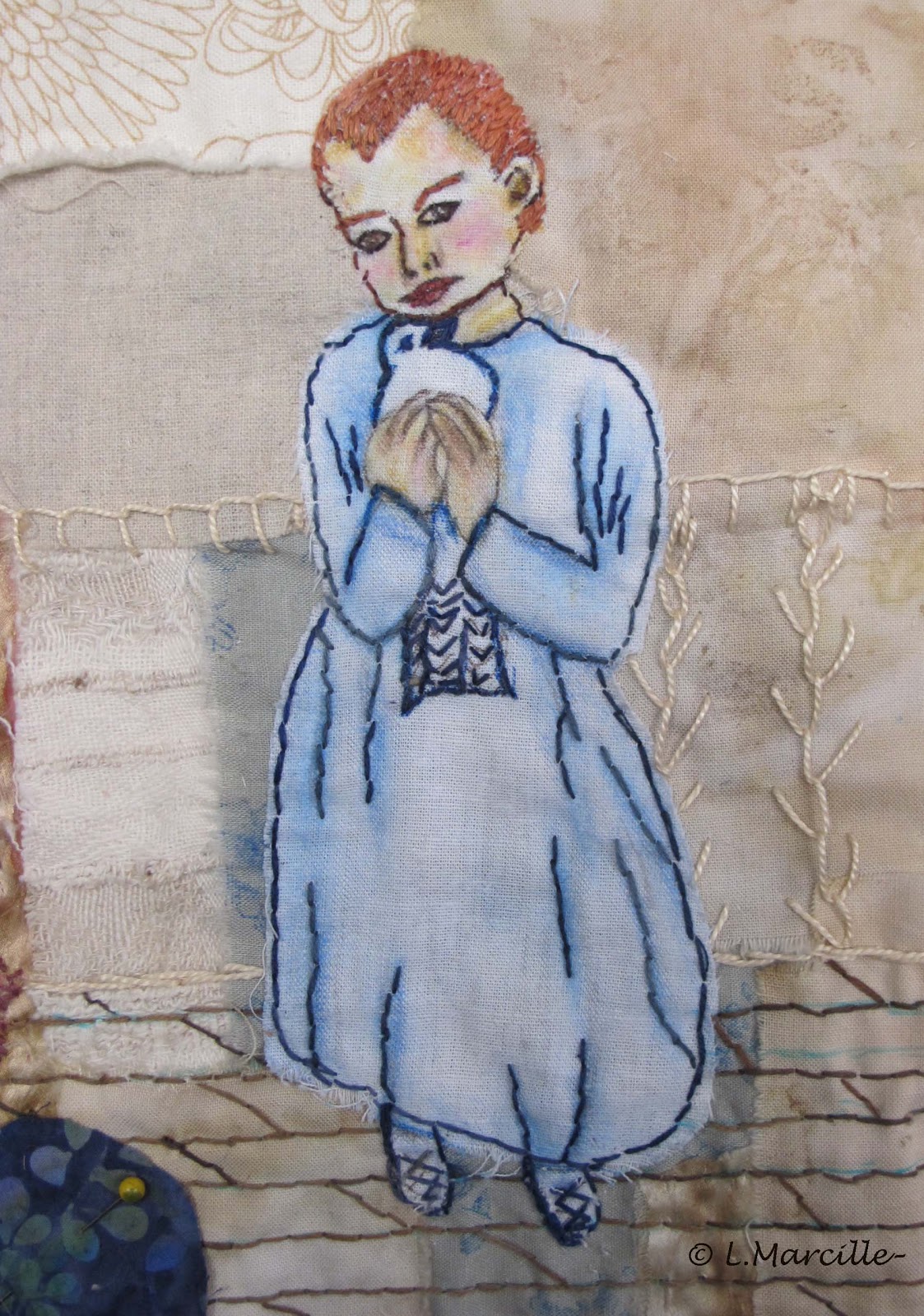 Linda Marcille, Fine Art ~ Crow House Studio: Jude Hill's "Spirit Cloth ...