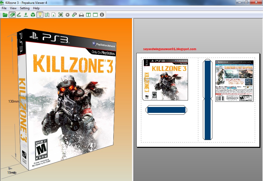 Our World: Papercraft Cover Playstation 3