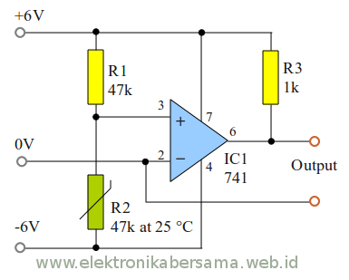 Komparator Op-amp | Elektronika Bersama