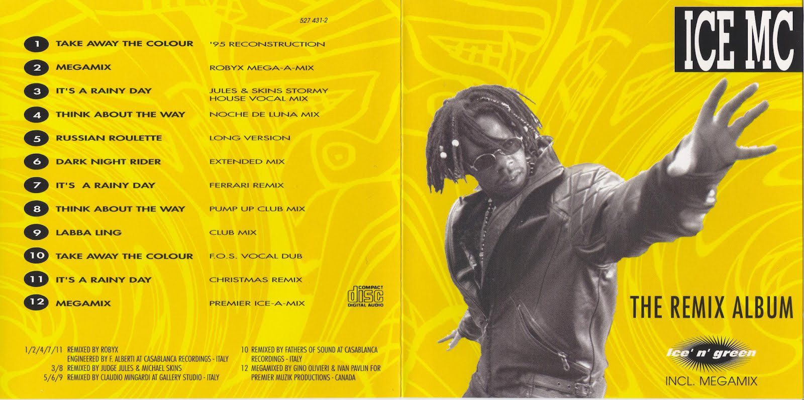 1925.- Ice MC - Ice 'N' Green (The Remix Album) - Zonadjsgroup