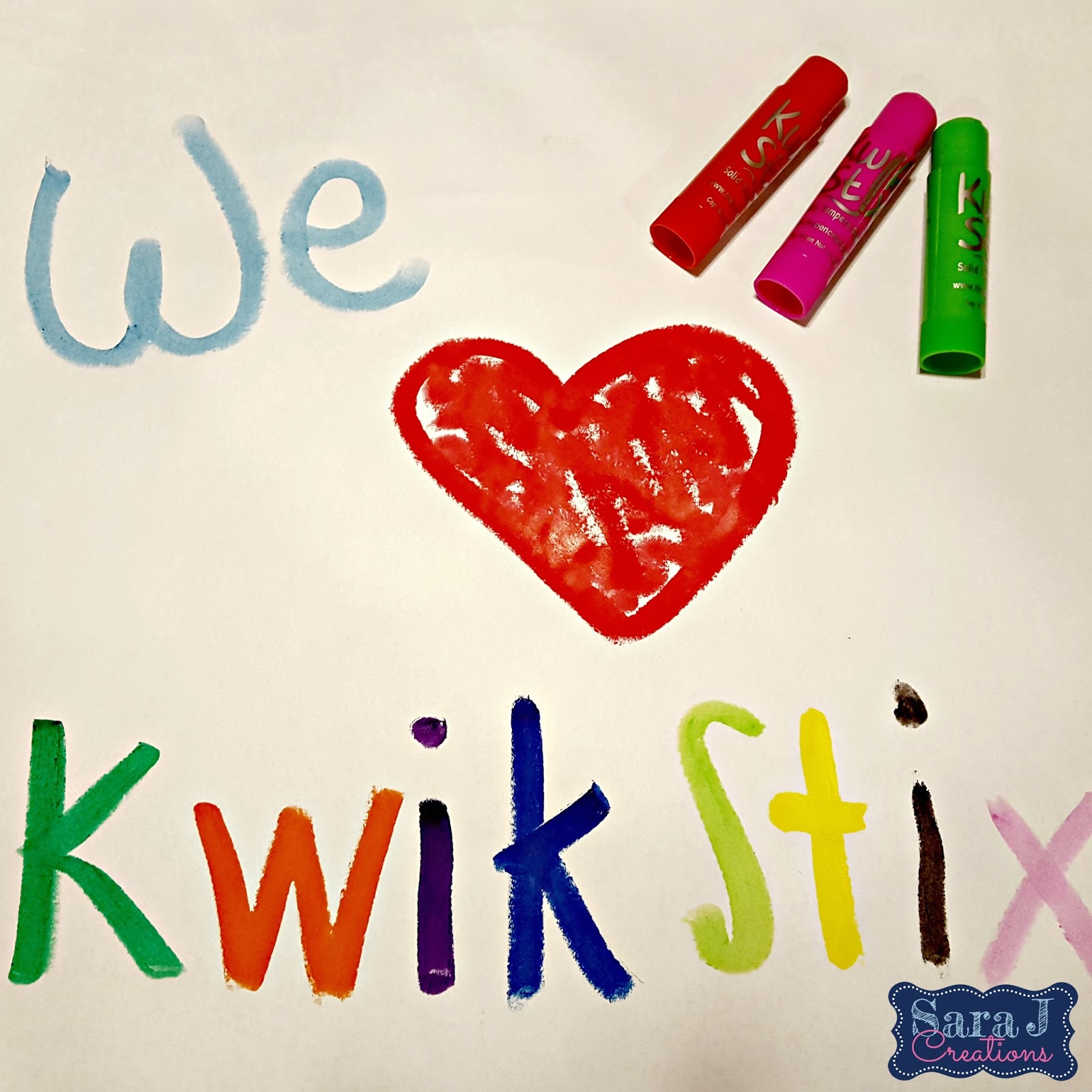Kwik Stix: My New Favorite Way to Paint | Sara J Creations