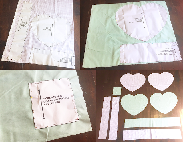 Hey! Cut/Sew Ita Bag Pattern Tutorial