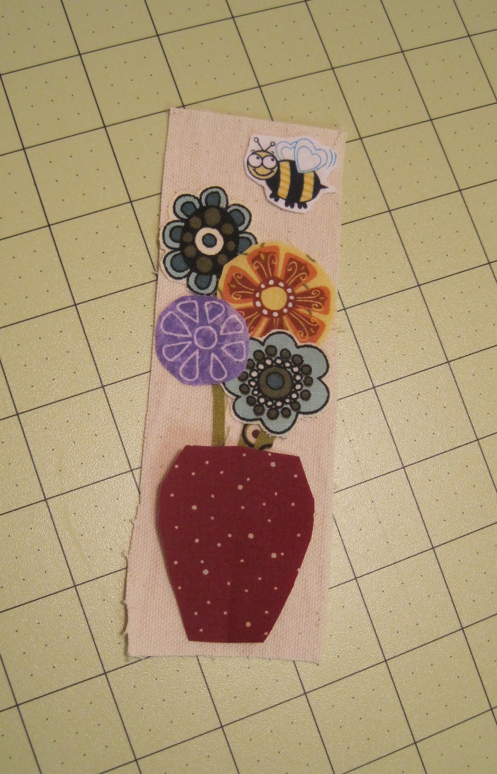 Create by the Yard: Reworked Wednesday - Frayed Edge Book Mark Tutorial!