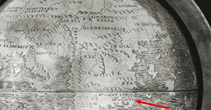 Lenox Globe Hic Sunt Dracones