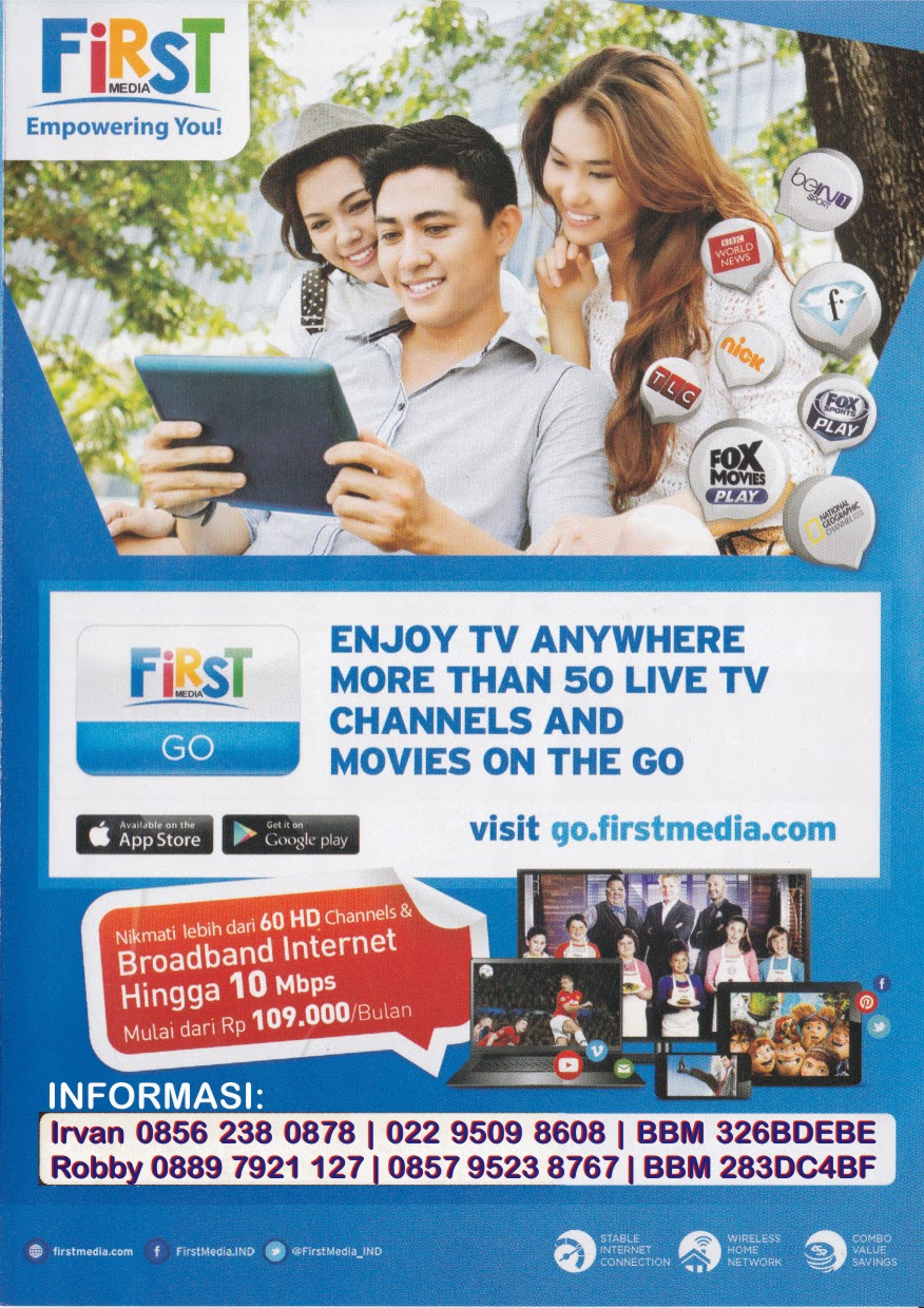 FirstMedia @ Bandung: promo Firstmedia oktober - november 2014