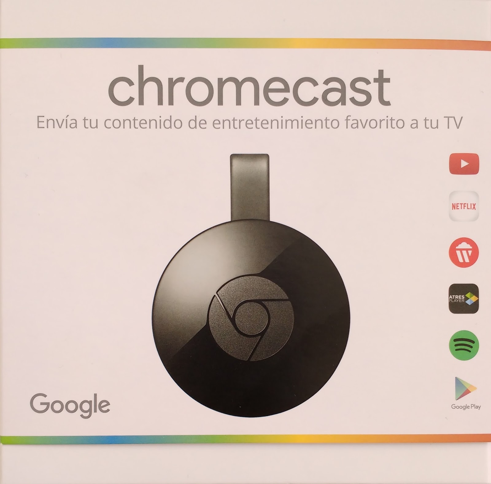mis compras: Chromecast 2. Qué ofrece y para qué sirve.
