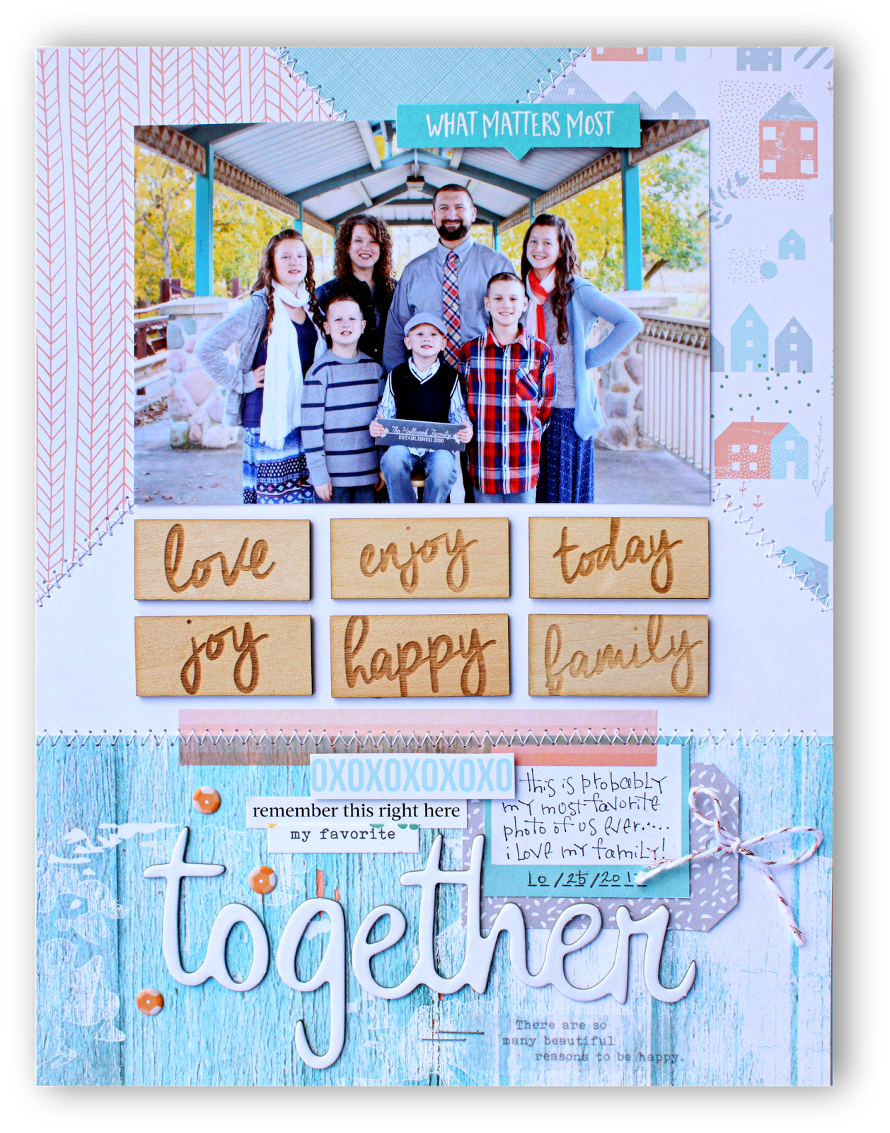 Creating Chaos: Scrapbook Circle: 1 Product, 2 Ways