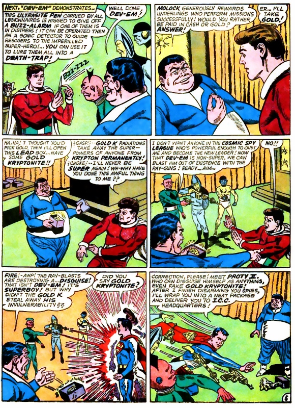 The Legion of Super Bloggers! : TOS: Adventure Comics #320 Point ...